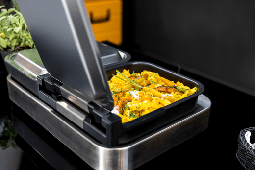 Buffet lid 1/2 s/s lowering function // Products